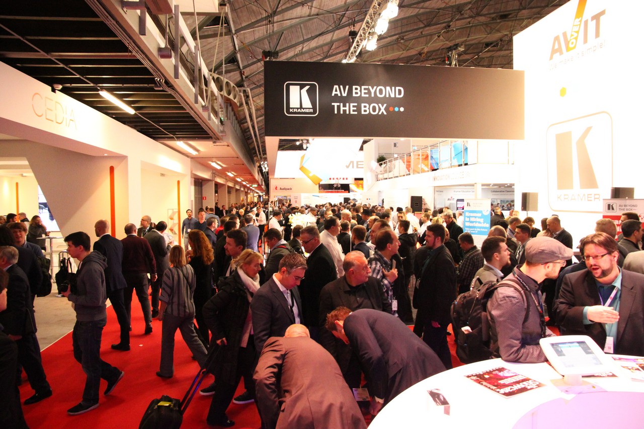 נציגי ועידן פתרונות קונפרסינג על חווית הביקור בתערוכת ISE הבינ"ל - AVmaster מגזין המולטימדיה