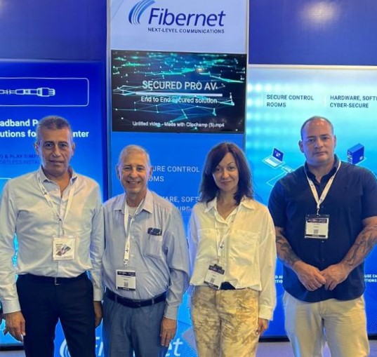 Fibernet מוסיפה פתרונות למגזר הפרטי בביתן ISE-2024 - AVmaster מגזין המולטימדיה