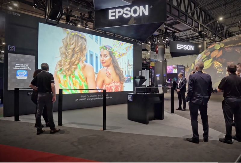 ISE 2024- אפסון חושפת את מקרן ה-4K הקטן והקל בעולם - AVmaster מגזין ...