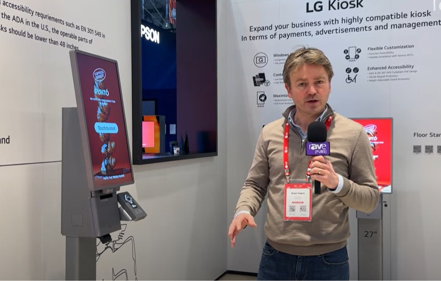 הדור השני של הקיוסקים של LG עשה את הופעת הבכורה שלו ב-ISE 2025 - AVmaster מגזין המולטימדיה